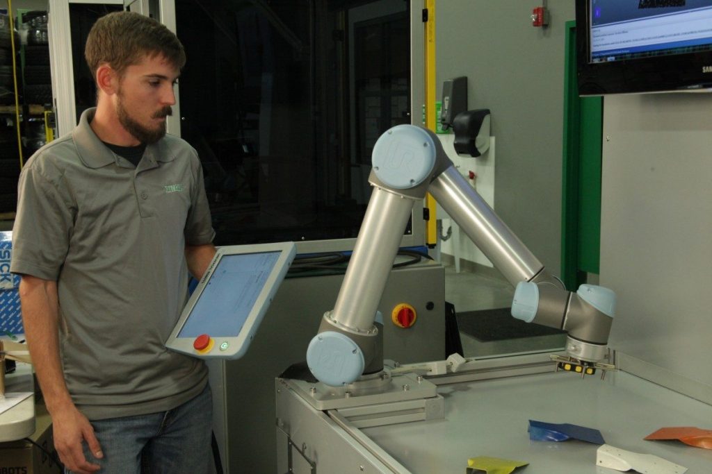 High Speed Vision Guided Pick and Place Robotics